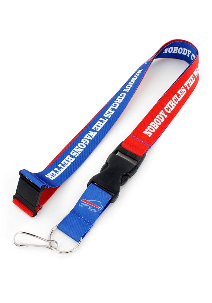 Buffalo Bills BLUE Slogan Style Lanyard - 9124578