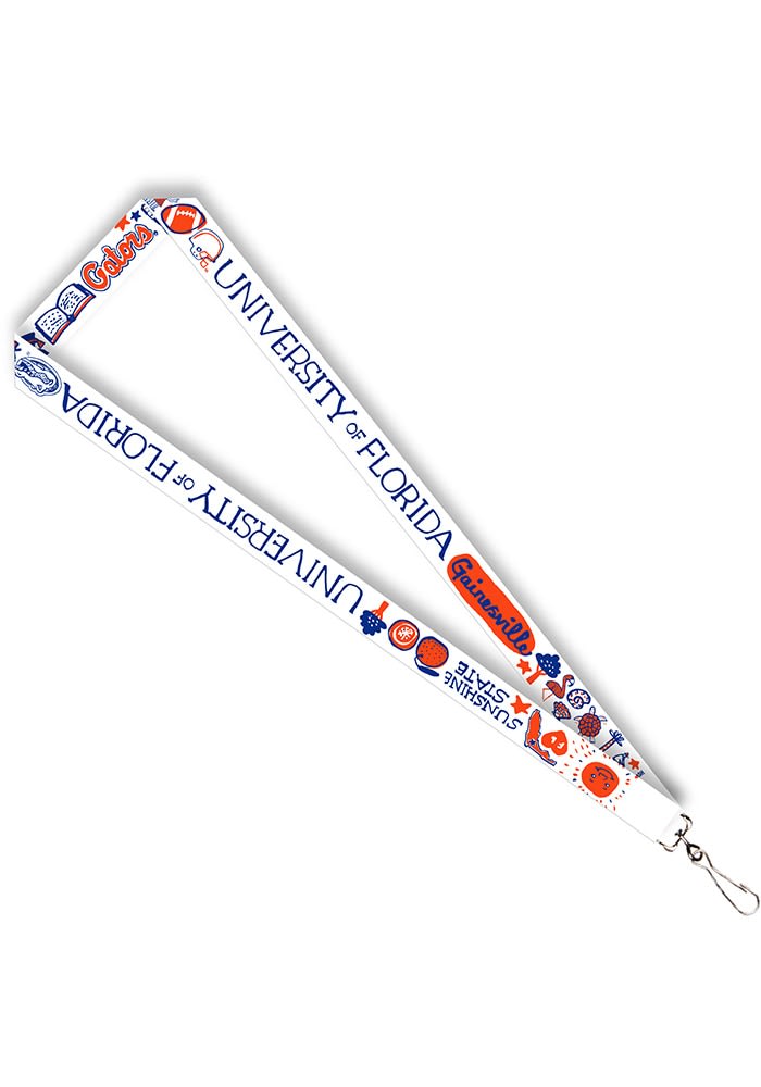 Florida Gators ROYAL Team Logo Lanyard - 9182934