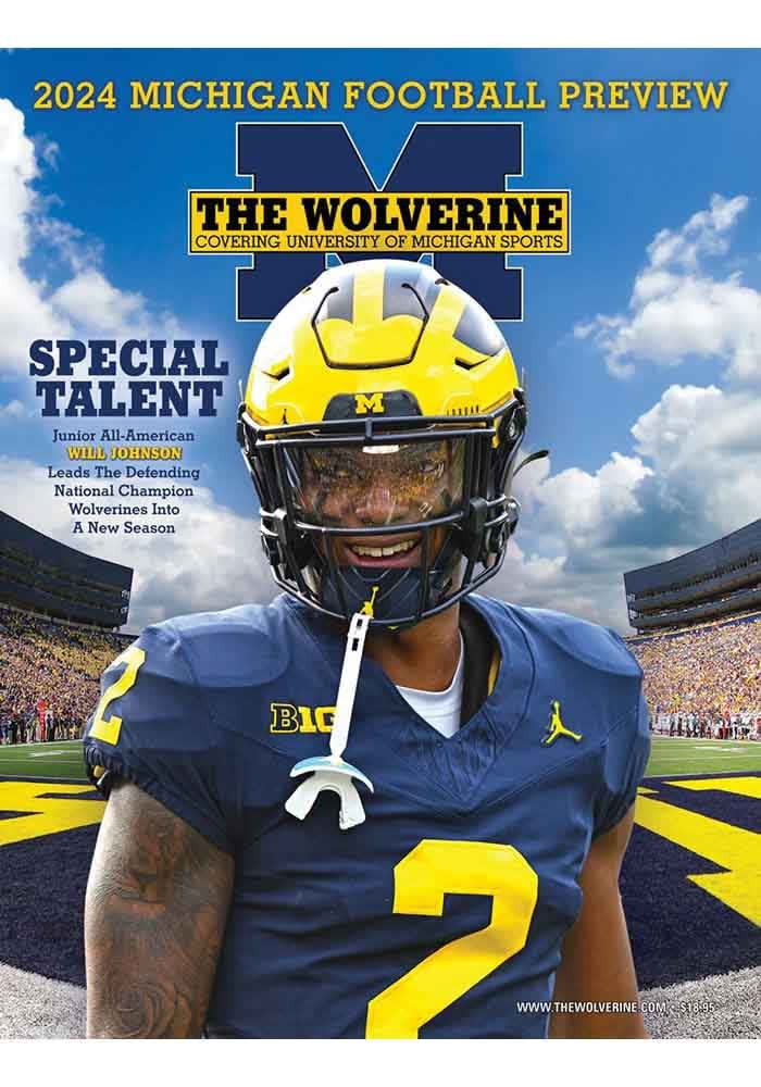 Michigan Wolverines BLUE 2024 Michigan Wolverines Fan Guide - 9190005