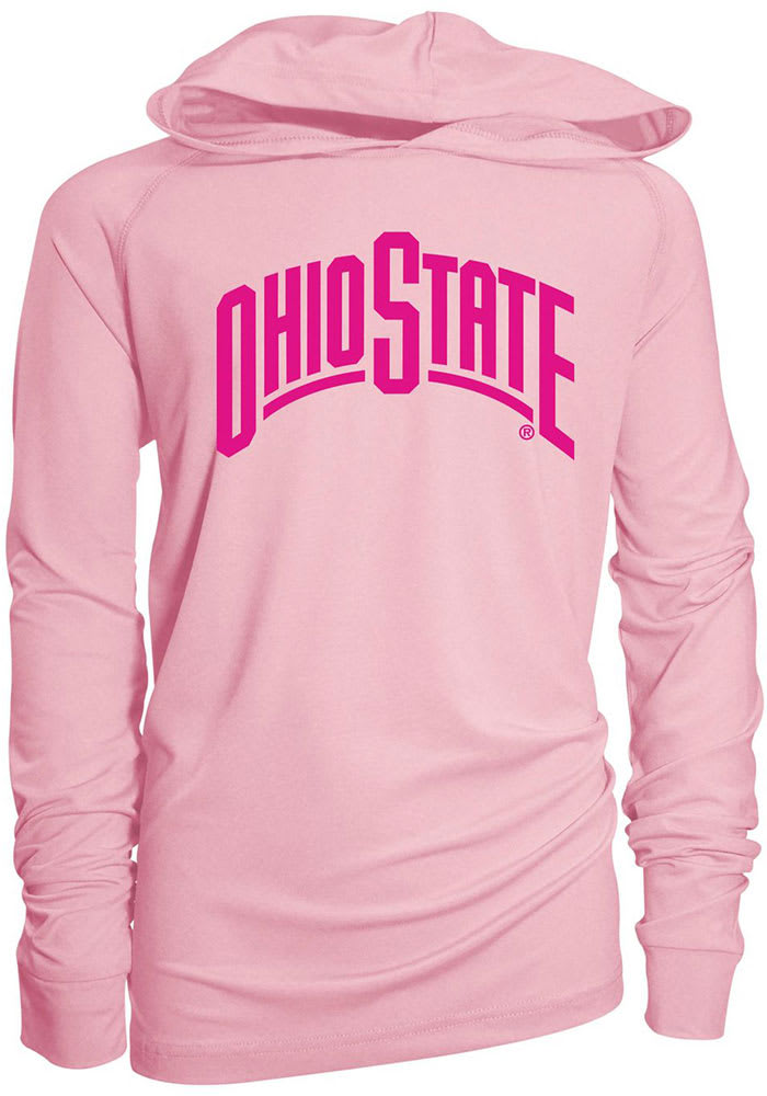Toddler Girls PINK Ohio State Buckeyes Marley Hooded Tee - 91971341