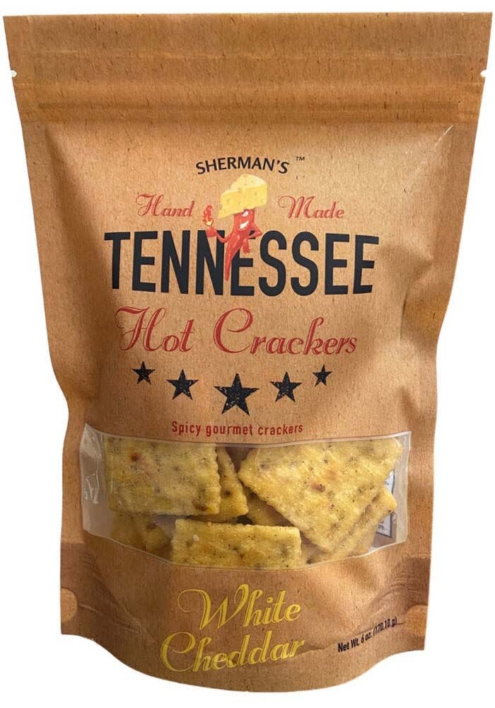 Michigan WHITE MULTI Sherman's White Cheddar Hot Crackers Snack - 9200001