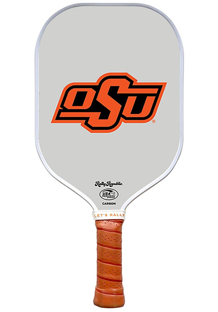 Oklahoma State Cowboys GRAY Logo Pickleball Paddles - 9210022