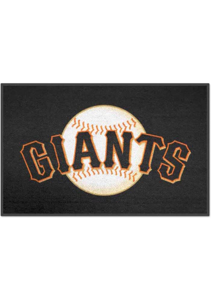 San Francisco Giants Logo Interior Rug BLACK - 9214045