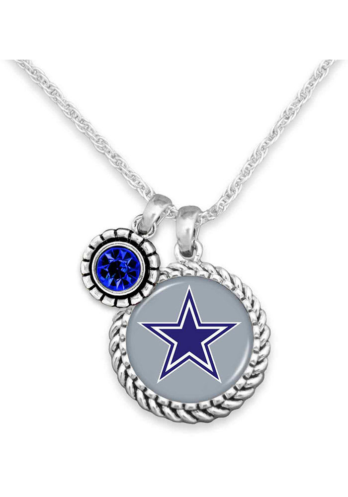 Dallas Cowboys SILVER Olivia Womens Necklace - 92410227