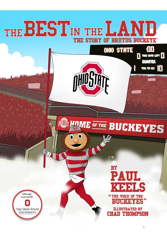 Ohio State Buckeyes Red The Best in the Land Children's Book - 9250027