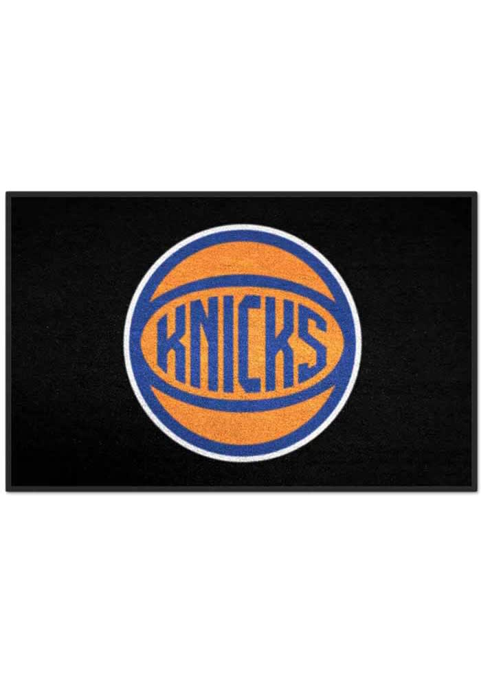 New York Knicks Alternate Logo Interior Rug BLACK - 92506387