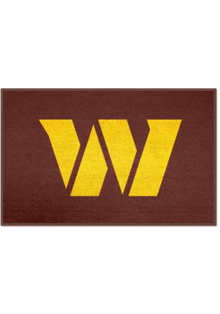 Washington Commanders Logo Interior Rug BURGUNDY - 925517319