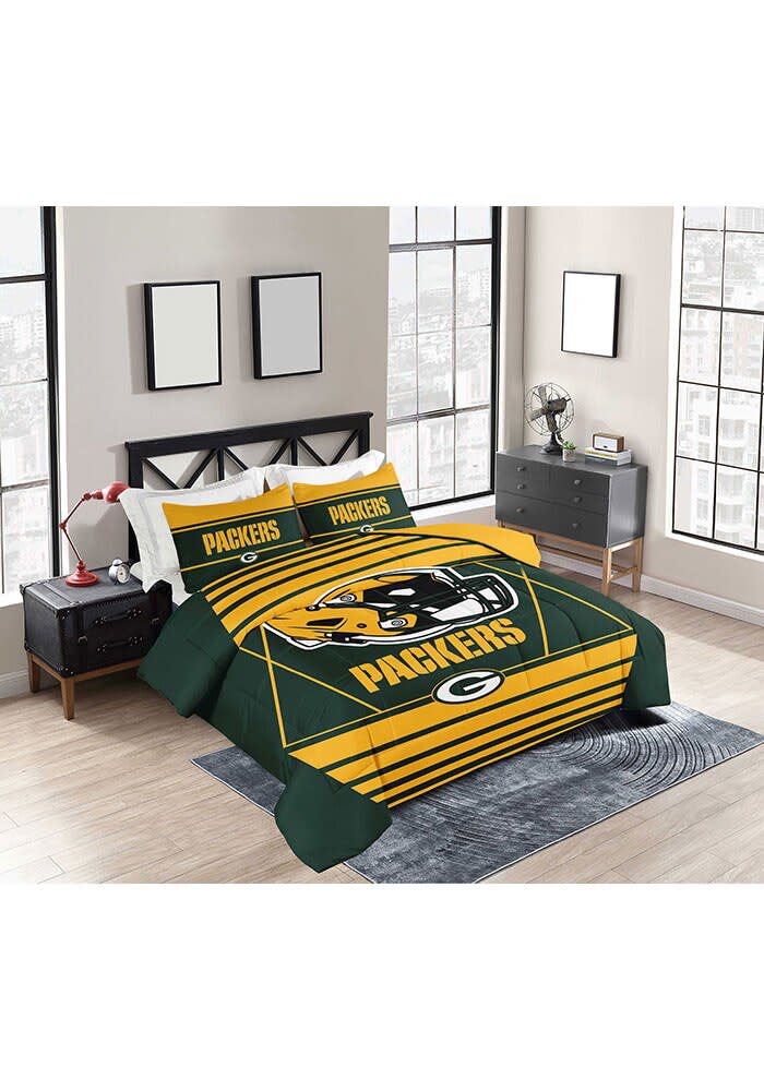 Green Bay Packers GREEN Crosser Queen Comforter - 9270133