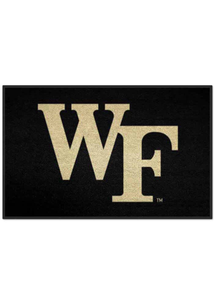 Wake Forest Demon Deacons Logo Interior Rug BLACK - 930677154