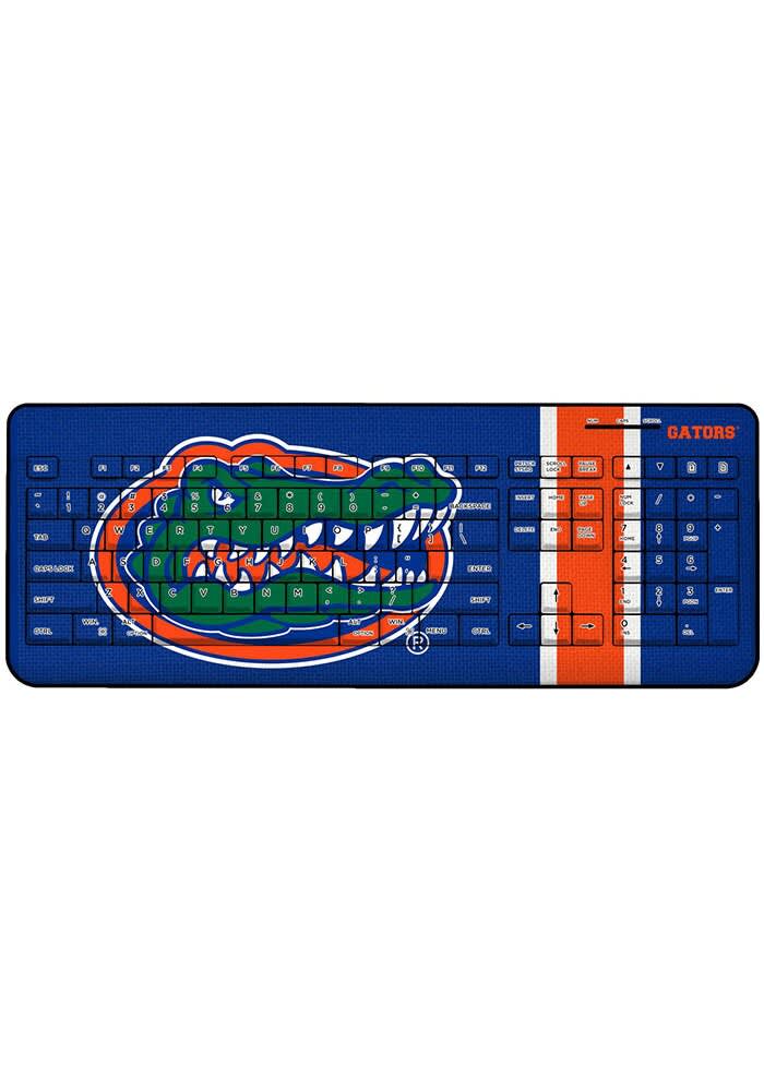 Florida Gators ORANGE Stripe Wireless USB Keyboard - 9340027