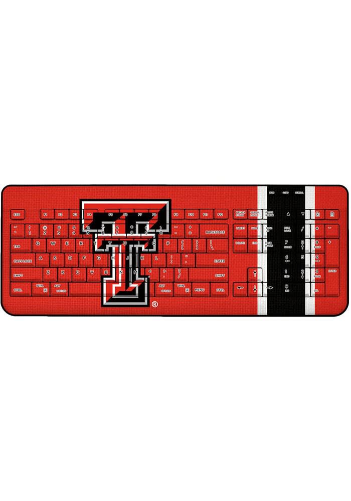 Texas Tech Red Raiders Red Stripe Wireless USB Keyboard - 9340066