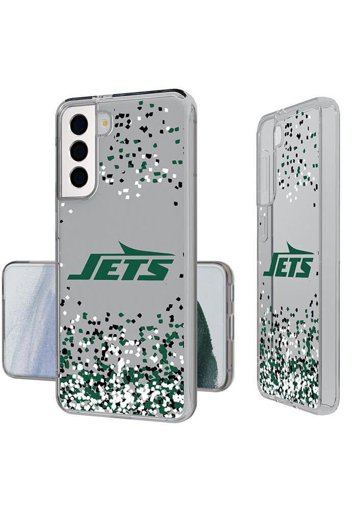 New York Jets Galaxy Confetti Slim CLEAR Phone Cover - 93402449
