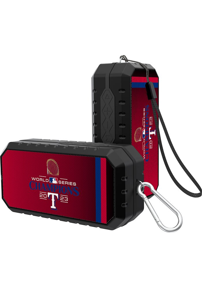 Texas Rangers BLACK 2023 World Series Champions Bluetooth Speaker