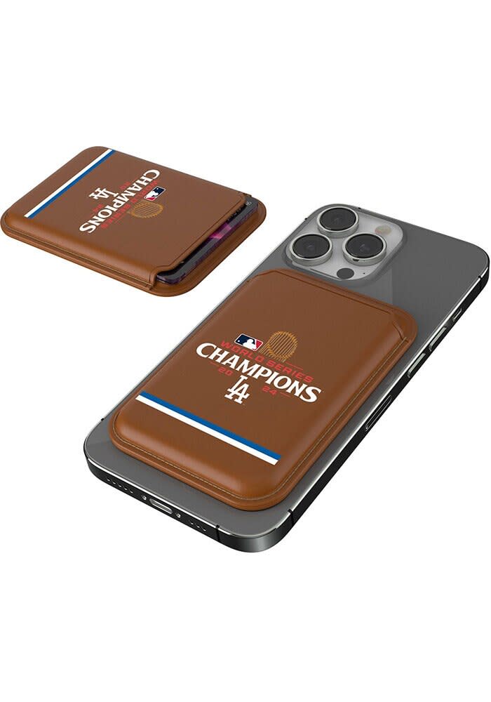 Los Angeles Dodgers BROWN 2024 World Series Champions Magnetic Phone ...