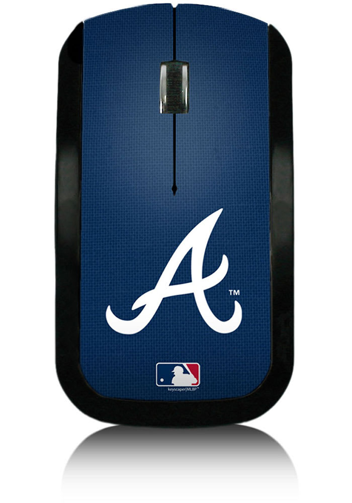 Atlanta Braves Red Solid Wireless Mouse - 9343546