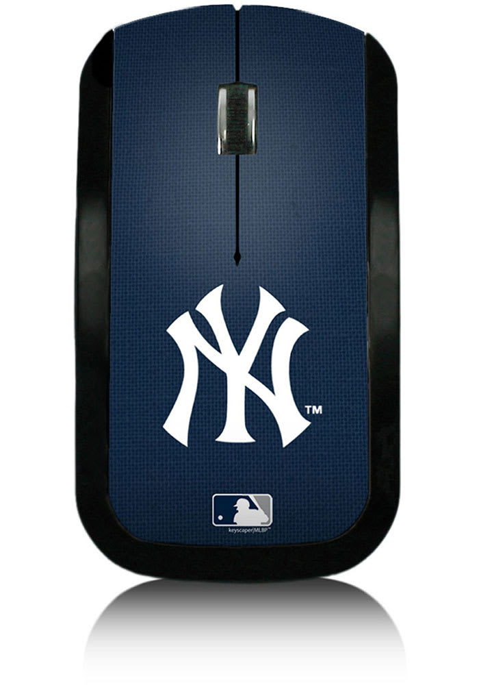 New York Yankees BLUE Solid Wireless Mouse - 9343564