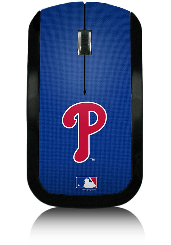 Philadelphia Phillies BLUE Solid Wireless Mouse - 9343566