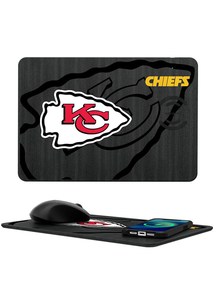 Kansas City Chiefs 15-Watt Mouse Pad Mousepad - BLACK