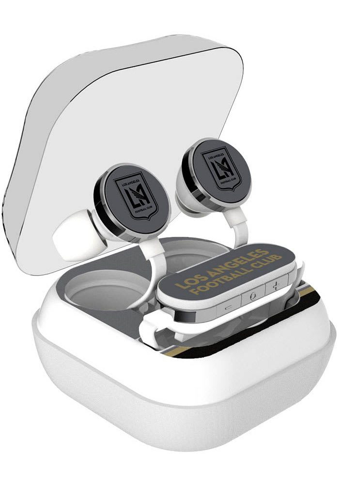 Los Angeles FC WHITE Logo Bluetooth Ear Buds - 9347512