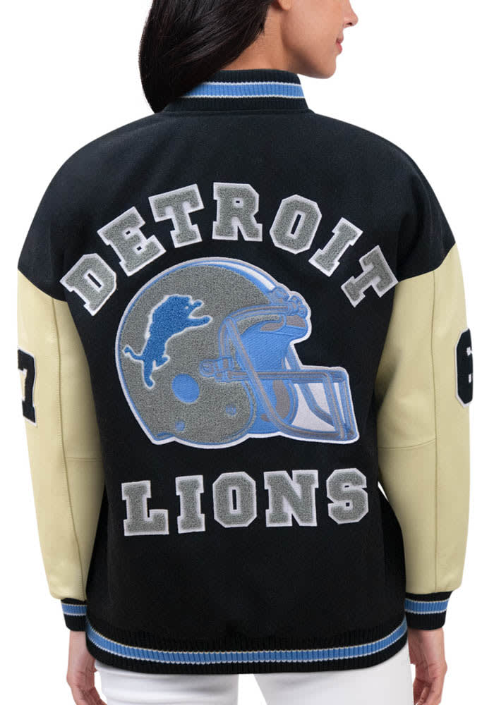 Detroit Lions Womens BLACK Alex Foley Jacket - 9437746
