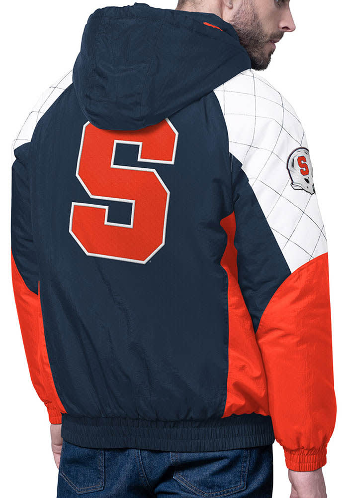 Starter Syracuse Orange Mens HEATHER GREY All Time Pro Full Heavyweight ...