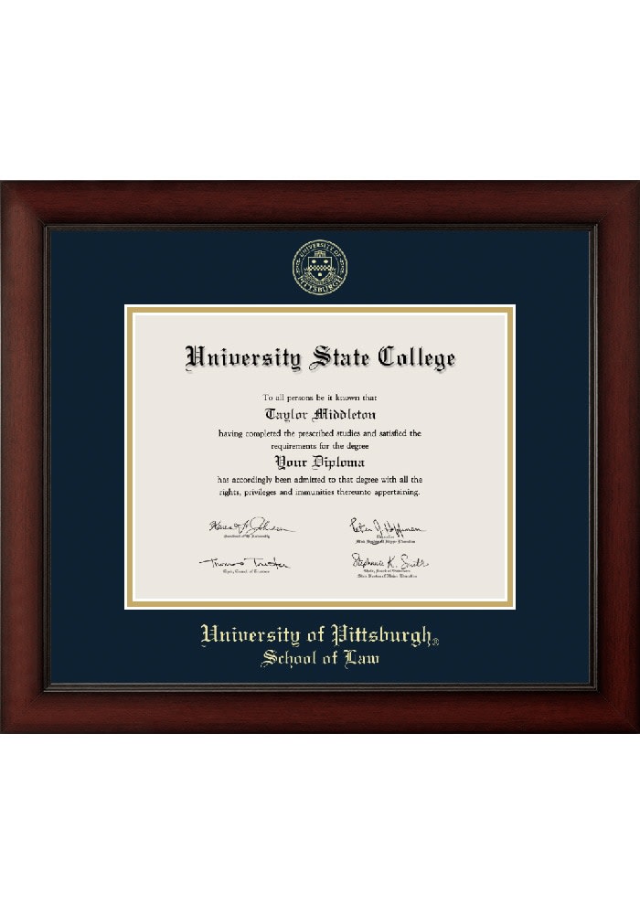 Pitt Panthers BROWN Paxton Diploma Frame - 94510331