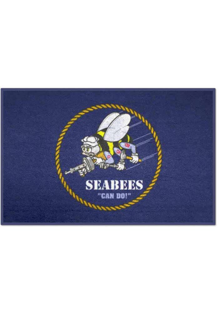 Navy Seabees Logo Interior Rug NAVY - 9594756
