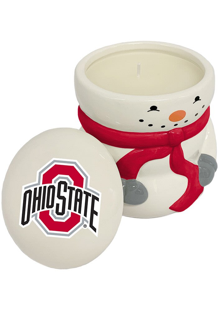 Ohio State Buckeyes Red Snowman Decor - 9640006