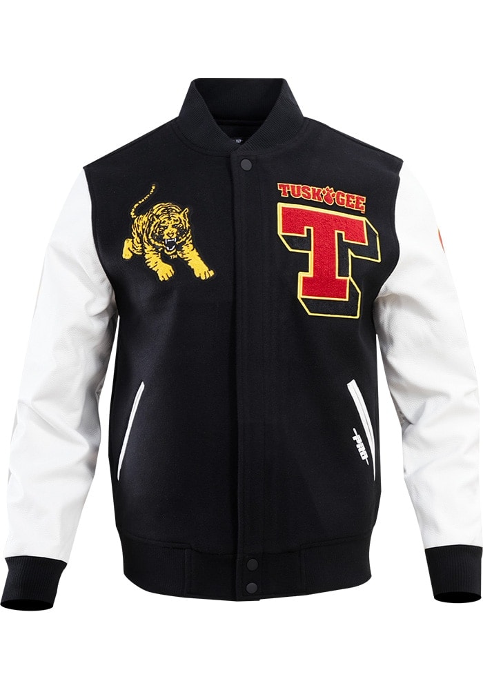 Pro Standard Tuskegee University Mens BLACK Classic Heavyweight Jacket ...