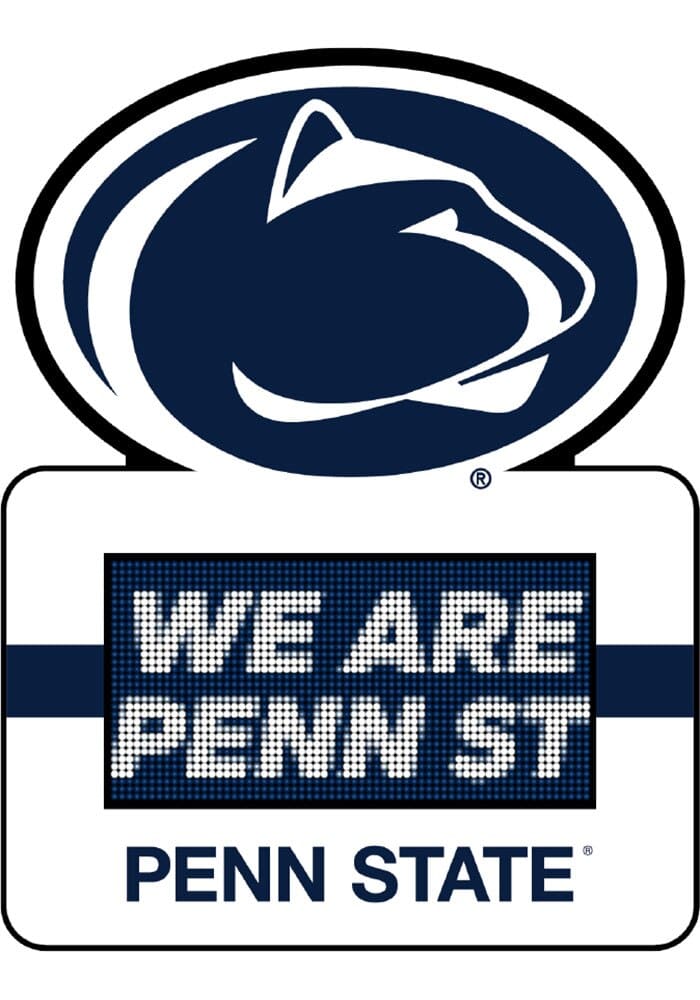 Penn State Nittany Lions NAVY LED Marquee Sign - 97183725