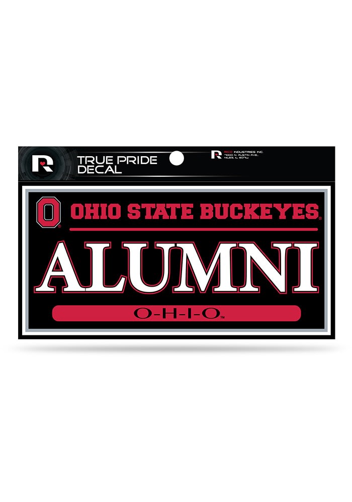 SCARLET Ohio State Buckeyes True Pride Decal - 9718788