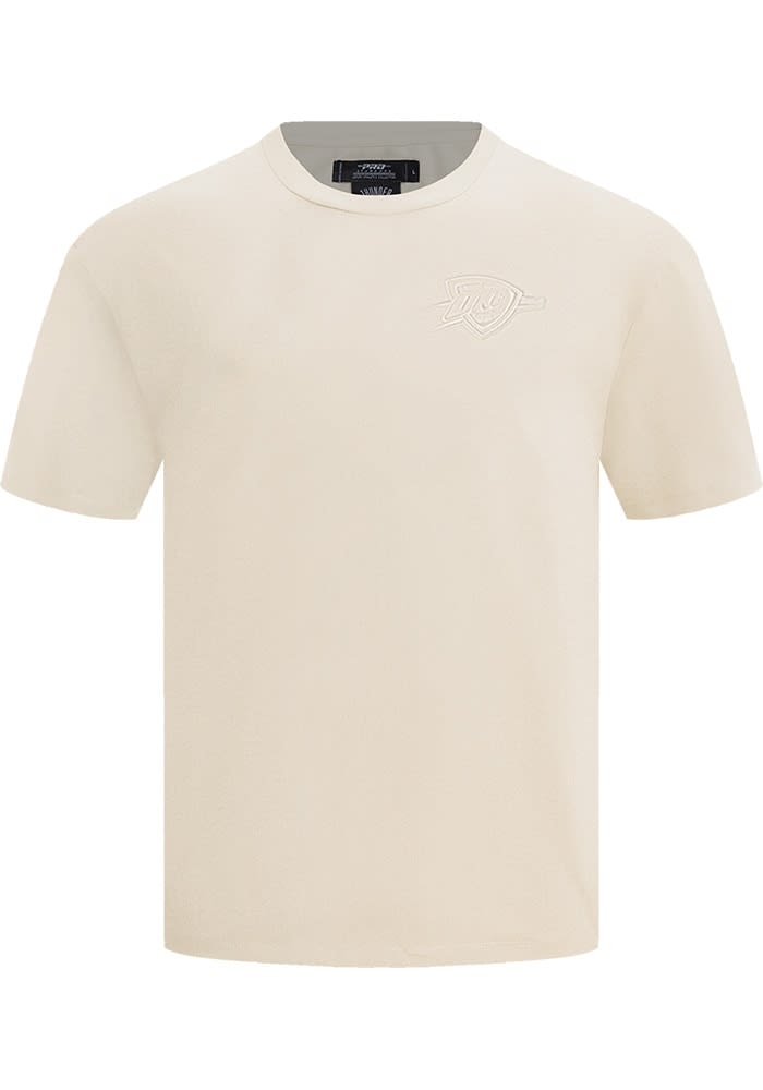 Pro Standard Oklahoma City Thunder White Neutral Short Sleeve Fashion T ...