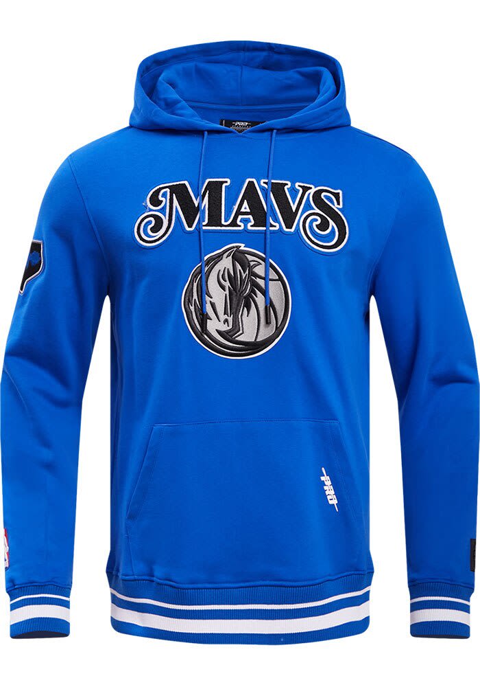 Pro Standard Dallas Mavericks Mens ROYAL Classic Chenille Long Sleeve ...