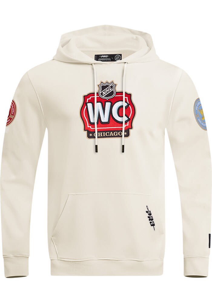 Pro Standard Chicago Blackhawks Mens CREAM Winter Classic Long Sleeve ...