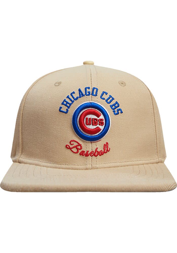 Chicago Cubs Pro Standard KHAKI Hybrid TC UV Side Patch Snapback Hat ...