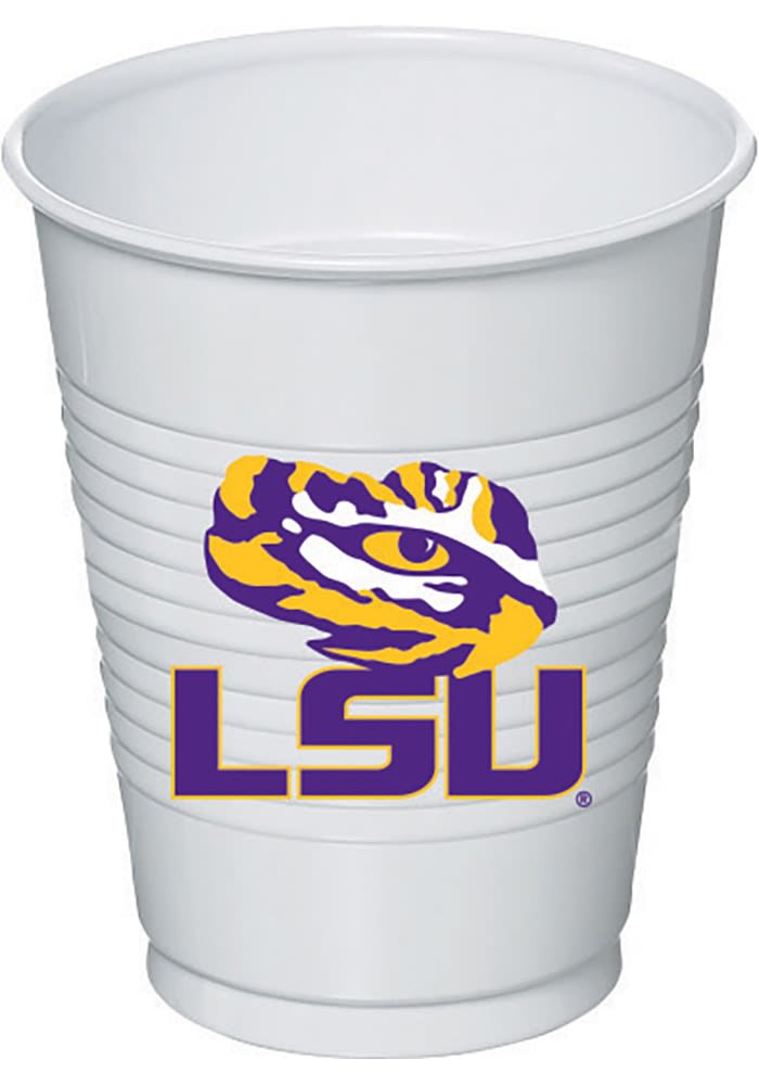 LSU Tigers PURPLE 16 oz Disposable Cups - 98760059