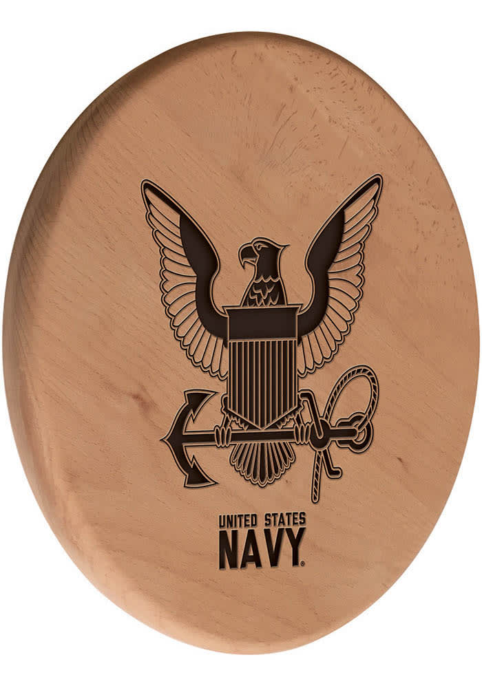 Navy Laser Engraved Sign BROWN - 988614364