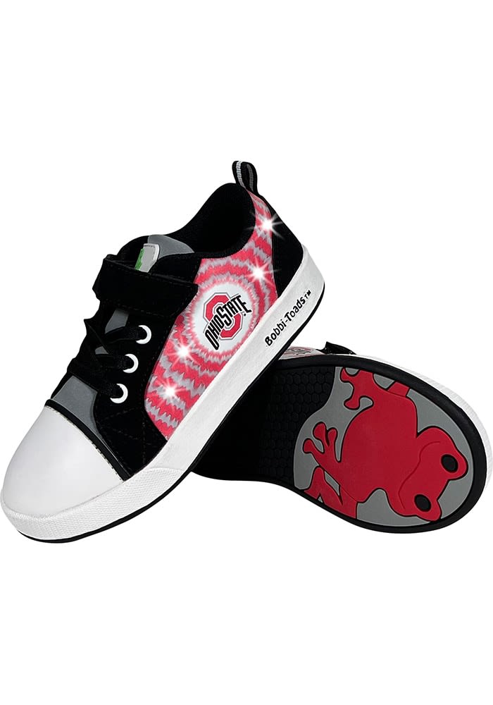 Red Light Up Ohio State Buckeyes Youth Slippers - 9900002