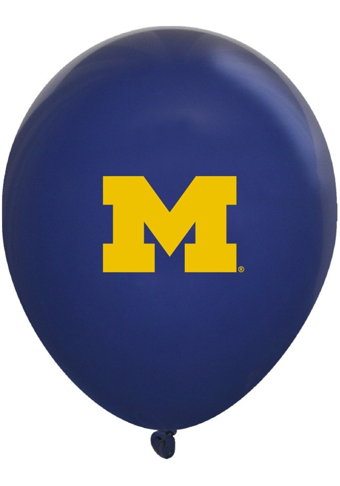 Michigan Wolverines BLUE 10 Pack 11" Balloon - 995607639