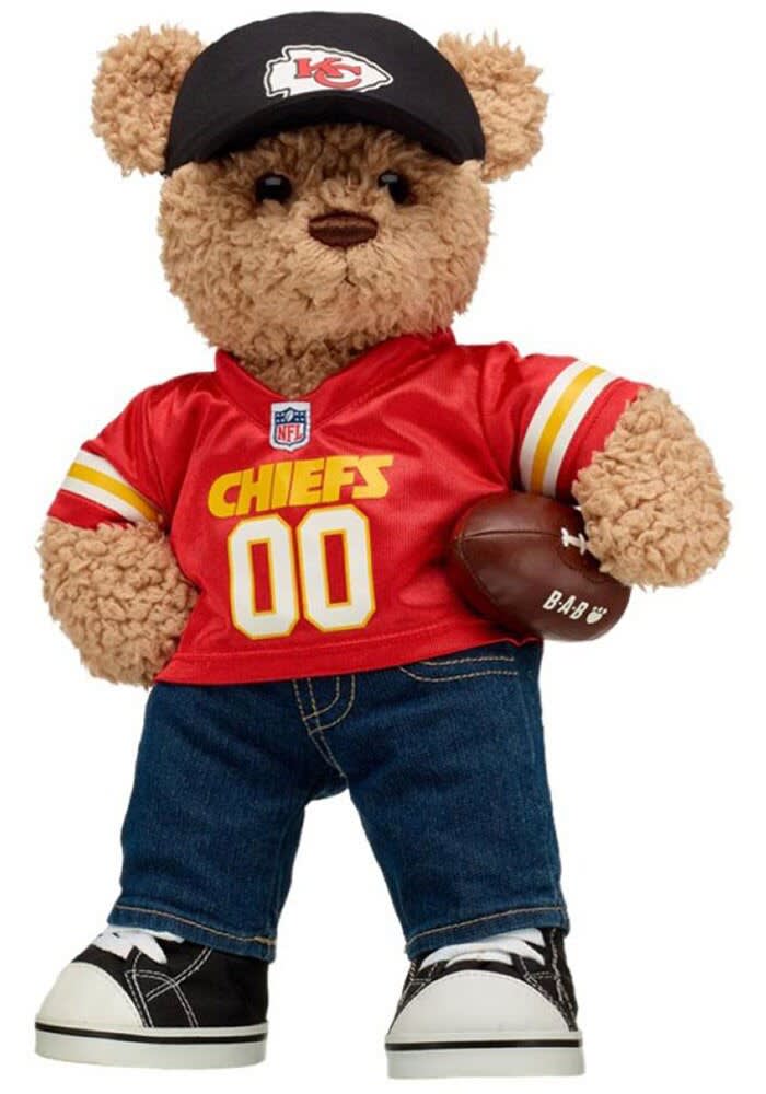 Build-A-Bear Kansas City Chiefs Red Timeless Teddy Plush - 9998614