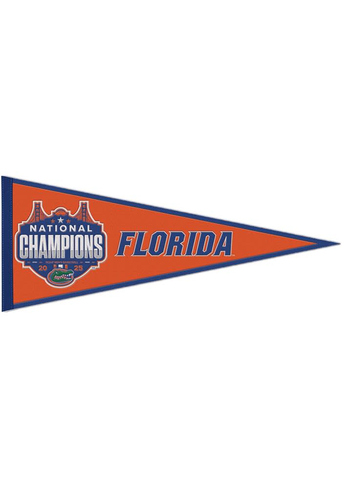 Florida Gators ORANGE 2025 National Champions 13x32 Pennant - 999924328
