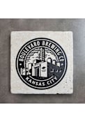 Kansas City Monogram 4x4 Coaster
